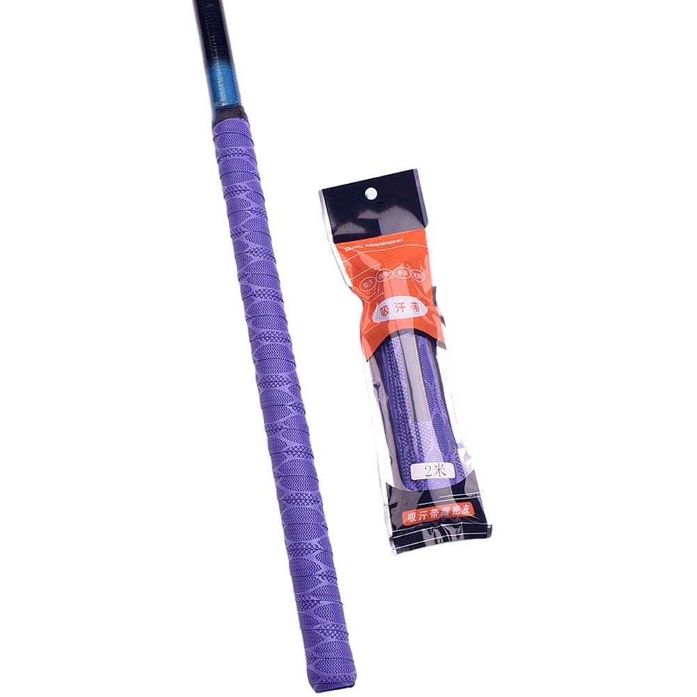 CENL 2m Fishing Rod Grip Strap Concave-convex Texture Anti-skid Wrap ...