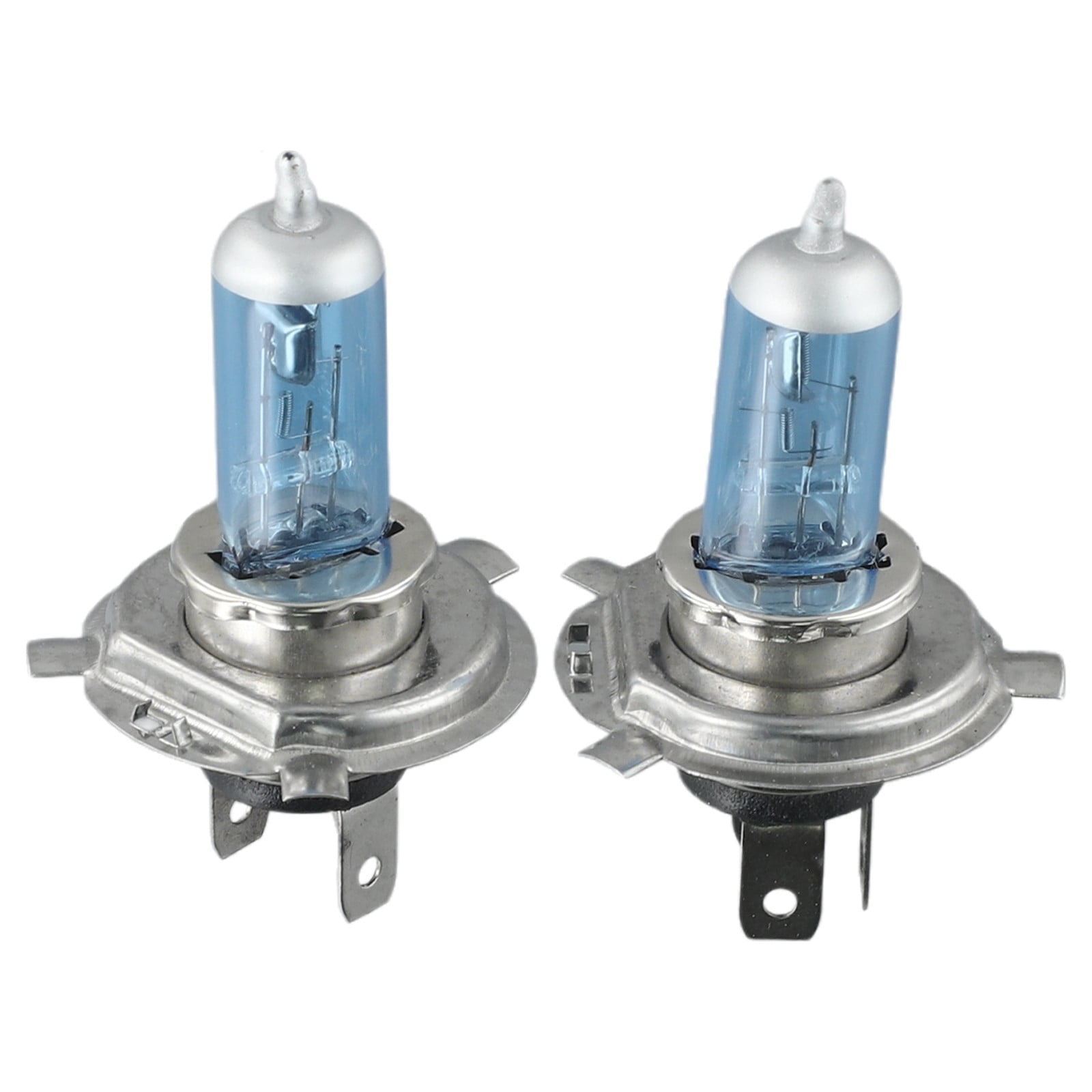 CENL 2x Auto Bright Halogen Bulbs H4/HB2 9003 Warm White12V 55W 6000K ...