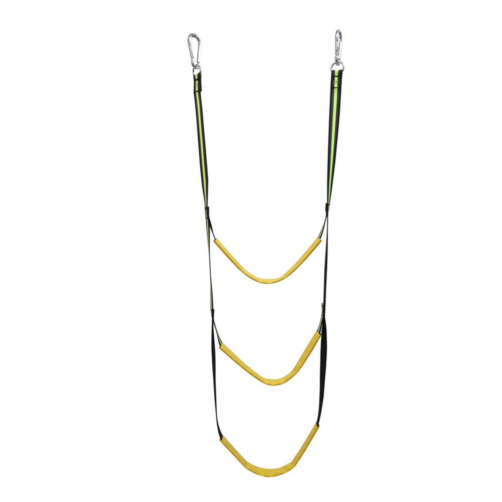 CENL 3/4/5 Steps Foldable Marine Rope Ladder Nylon Climbing Aid Boat ...