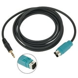 CENL 3.5mm AUX Input Interface Cable Adapter for ALPINE KCE-236B CDA ...