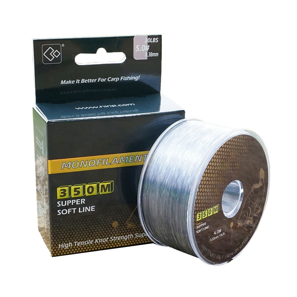 CENL 350m Nylon Fishing Line 12LB-20LB Monofilament Carp Fishing Line ...