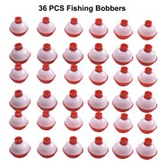 10pcs Wood Slip Bobbers Fishing Floats and Bobbers Spring Oval Stick ...