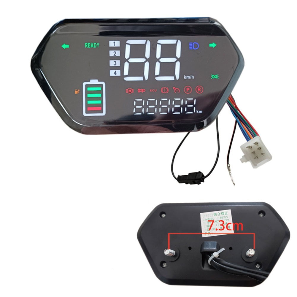 CENL 48V 60V 72V LCD Display Meter Control Panel For EBike Electric ...