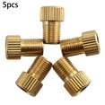 CENL 5/10PCS Bicycle Valve Adapter DV SV Dunlop French Valve To AV Car ...
