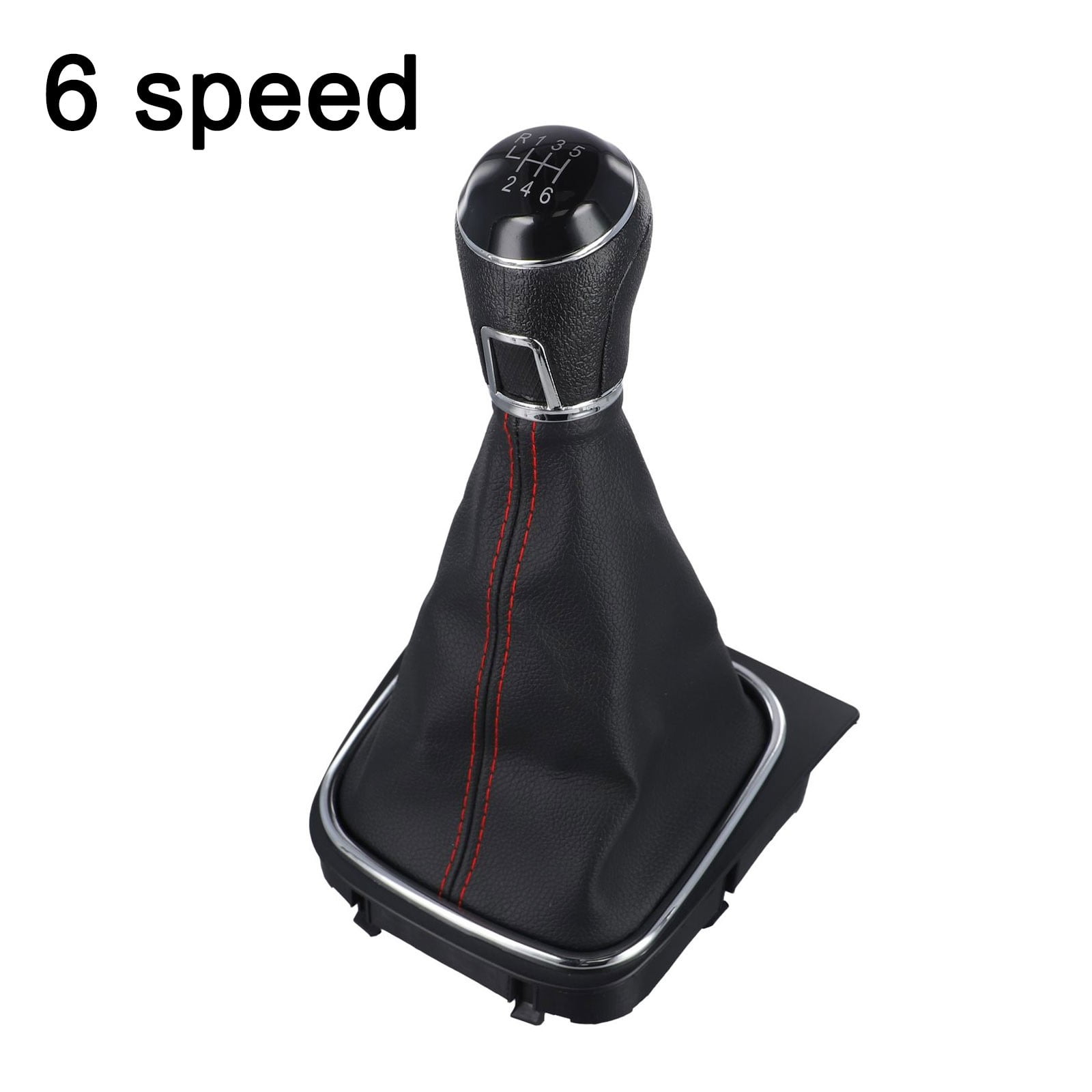 CENL 5/6 Speed Gear Shift Knob Gaiter Boot Cover Frame For Golf 5 6 for ...