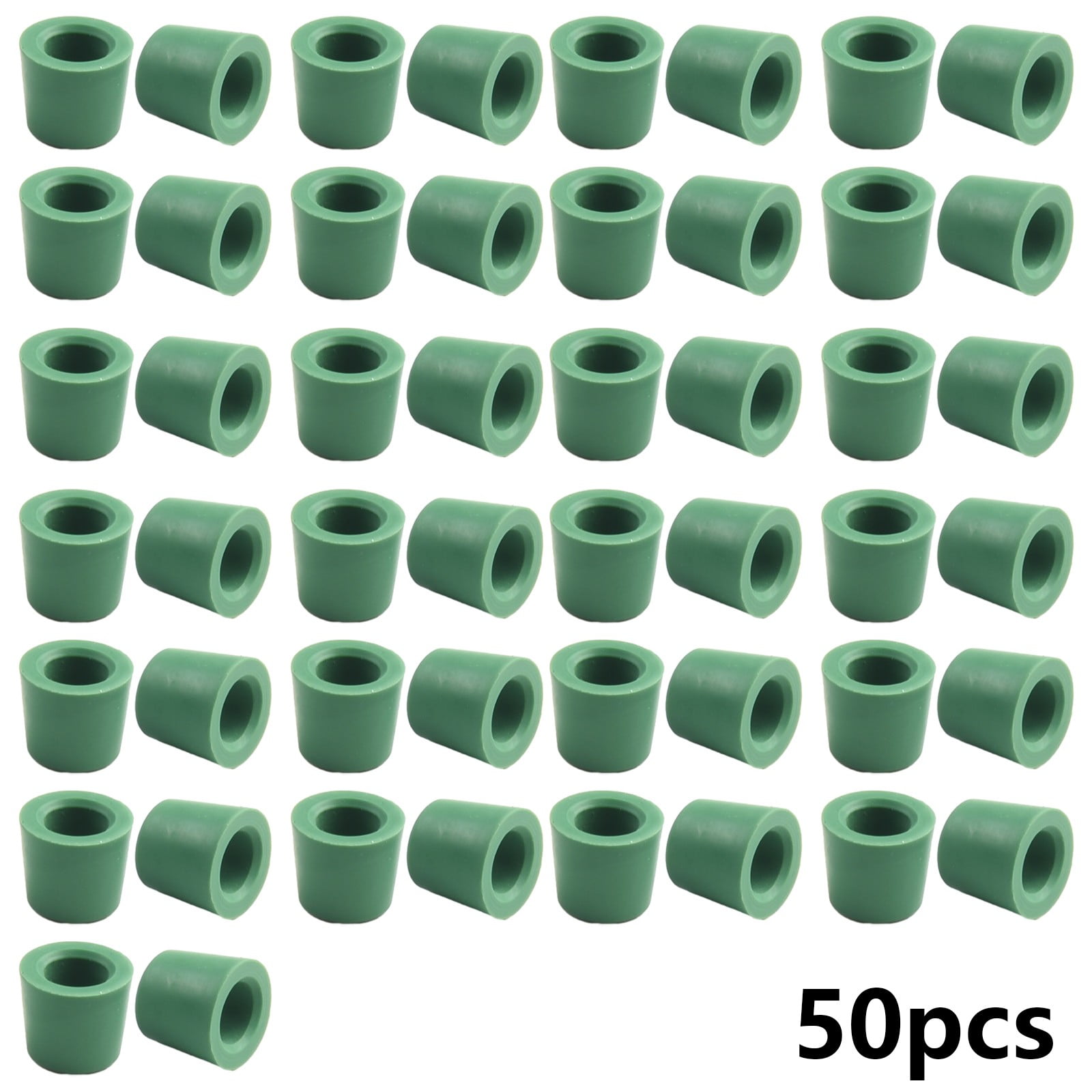 CENL 50pcs Green Rubber Air-Conditioning Rubber Sealing O-ring A/C 1/4 ...
