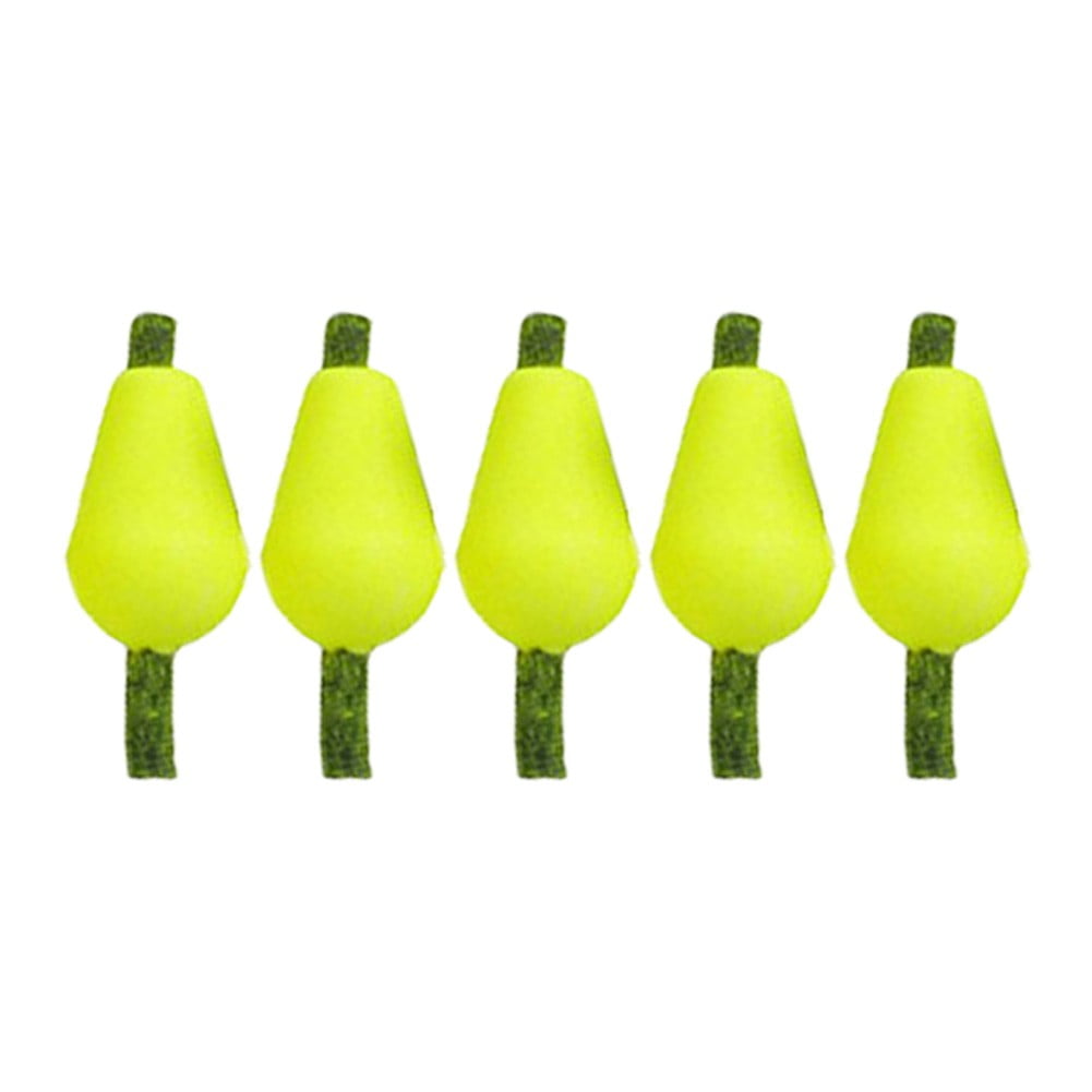 CENL 5pcs/set fly fishing bobber floating foam units teardrop strike ...