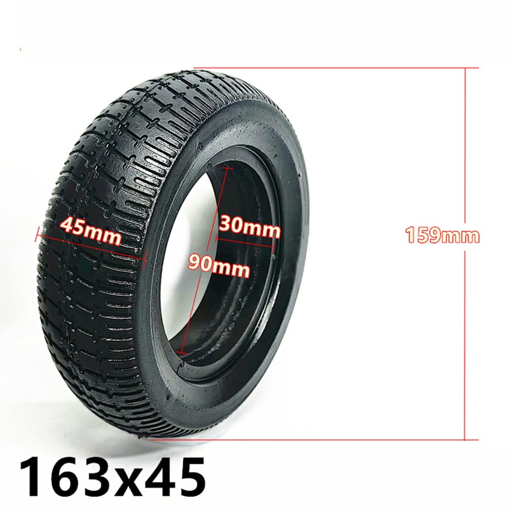CENL 6 Inch 165x45 Solid Tire for Trolley Hoverboard Self Balancing ...