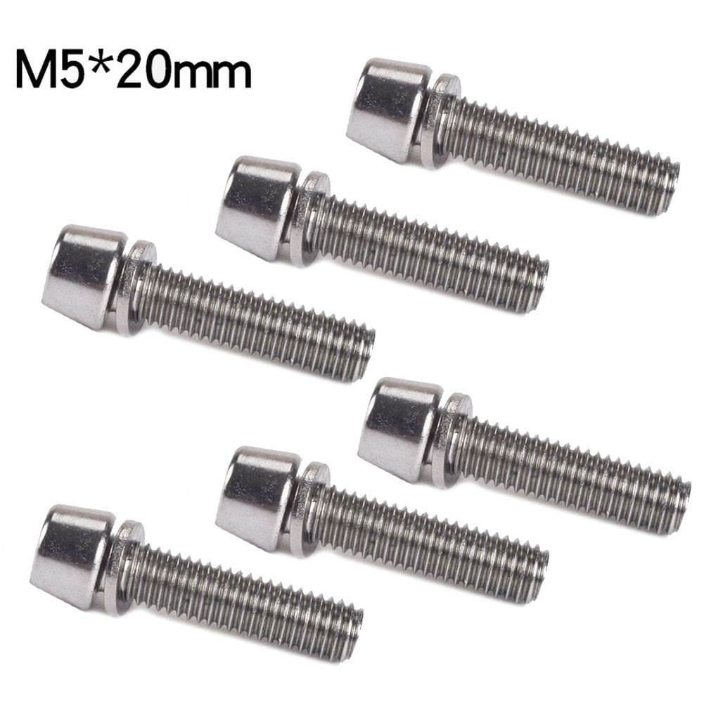 CENL 6-piece Set/box Bicycle Handle Screw MTB-Stem Screws Bolt Mountain ...