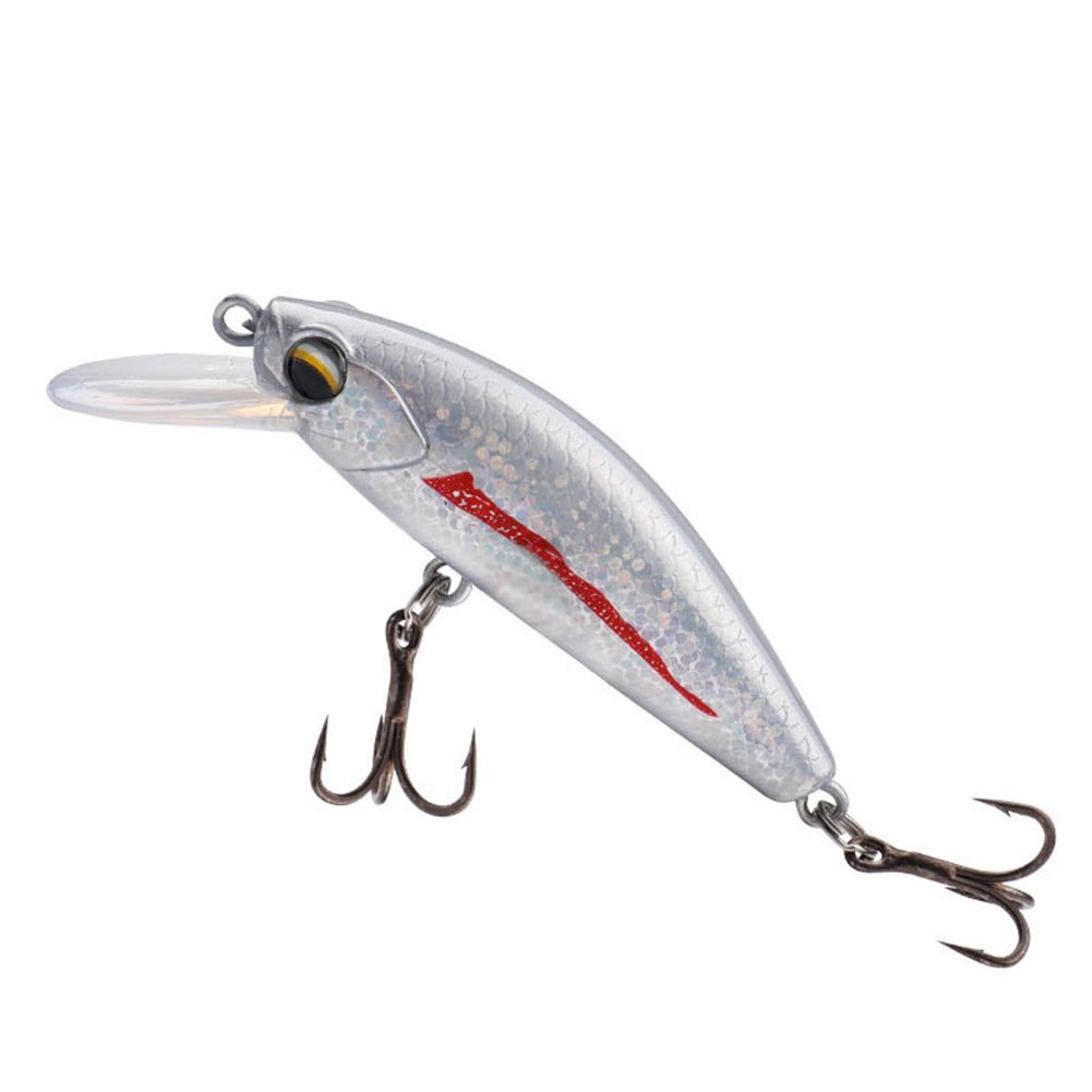 CENL 6cm/11g Sinking Minnow Fishing Lure 3D Fish Eye Artificial hard Pesca Crank Bait - Walmart.com
