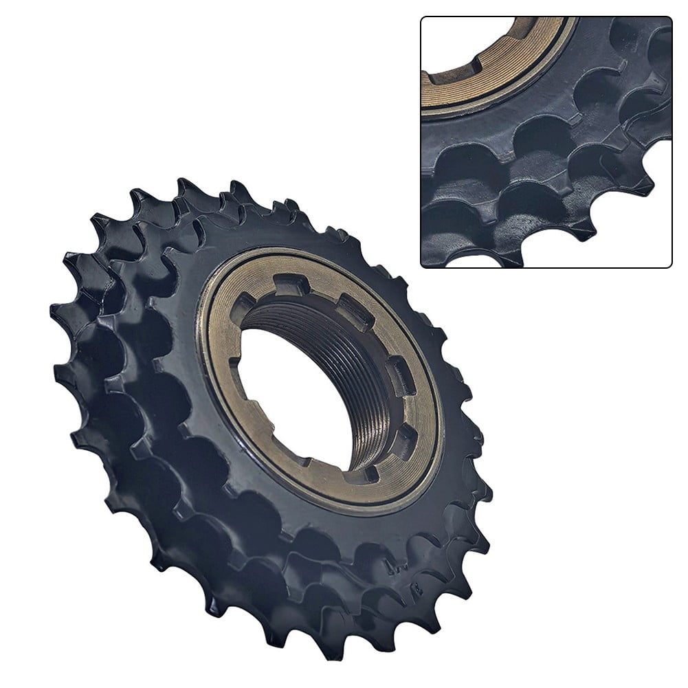 CENL Bicycle Freewheel 3 Speed 18-21-24T Bike Screw On Flywheel Cycling ...
