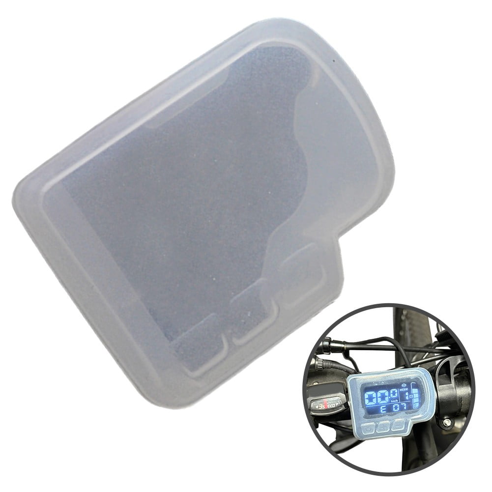 CENL Bike Computer Silicone Case Transparent LCD Instrument Dustproof ...