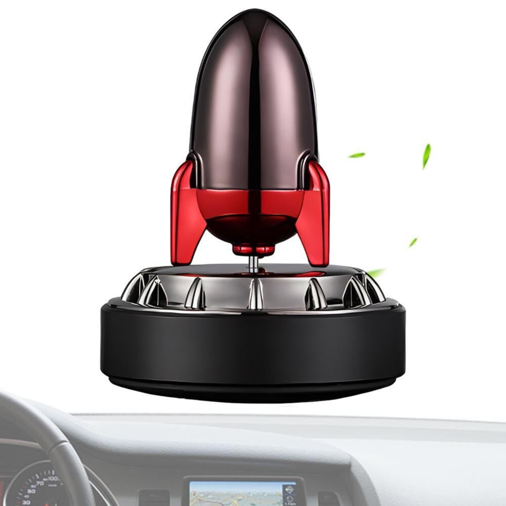 CENL Car Aromatherapy Diffuser Solar Rocket Car Perfume Diffuser Air ...