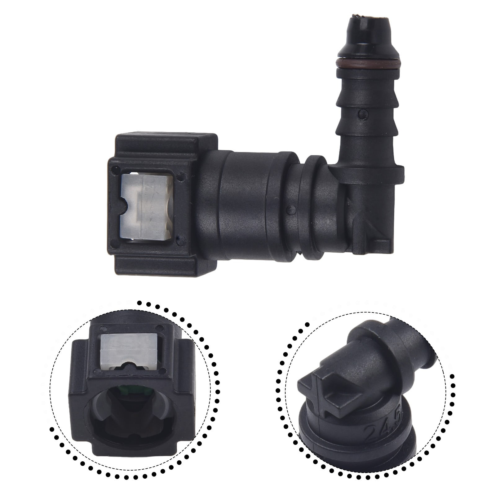 CENL Car Fuel Line Hose Pipe Quick Release Plastic Connector 7.89mm ID6 ...