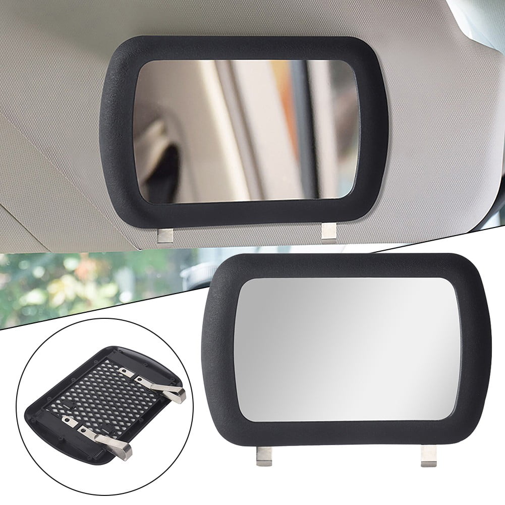 CENL Car Sun Visor Vanity Mirror Clip-On Makeup Mirror Adjustable ...