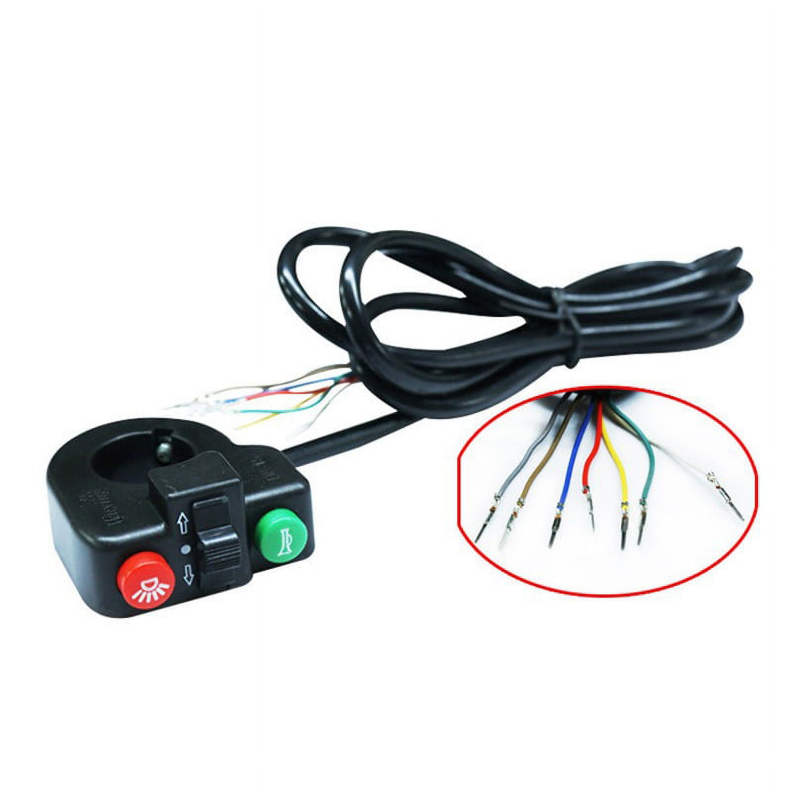 CENL E-bike Electric Bicycle Scooter Horn Button Switch Turn Headlight ...