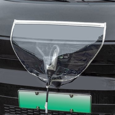 VIVO Black Electric Vehicle Charging Station Stand with Weather ...