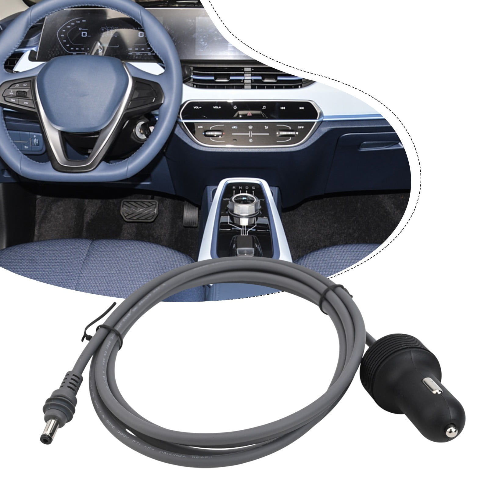 CENL For Starlink Mini Power Cable Car Charger Adapter 12V-24V DC Power ...