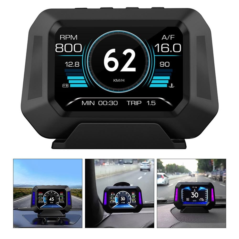 CENL Gauge Display P21,Heads Up Display for Cars,Speedometer, Slope ...