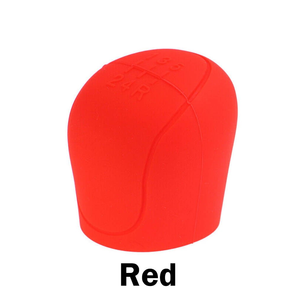 CENL Manual 6-speed Car Silicone Gear Shift Knob Cover Gear Stick Cover ...