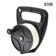 Scuba Diving Compact Finger Spool with Plastic Handle 65ft - Orange ...