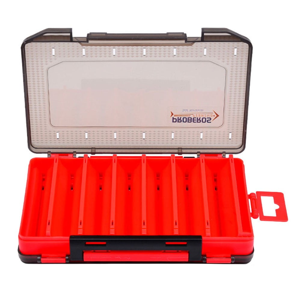 CENL Oversized Fishing Tackle Box Double Layer Bait box Portable ...