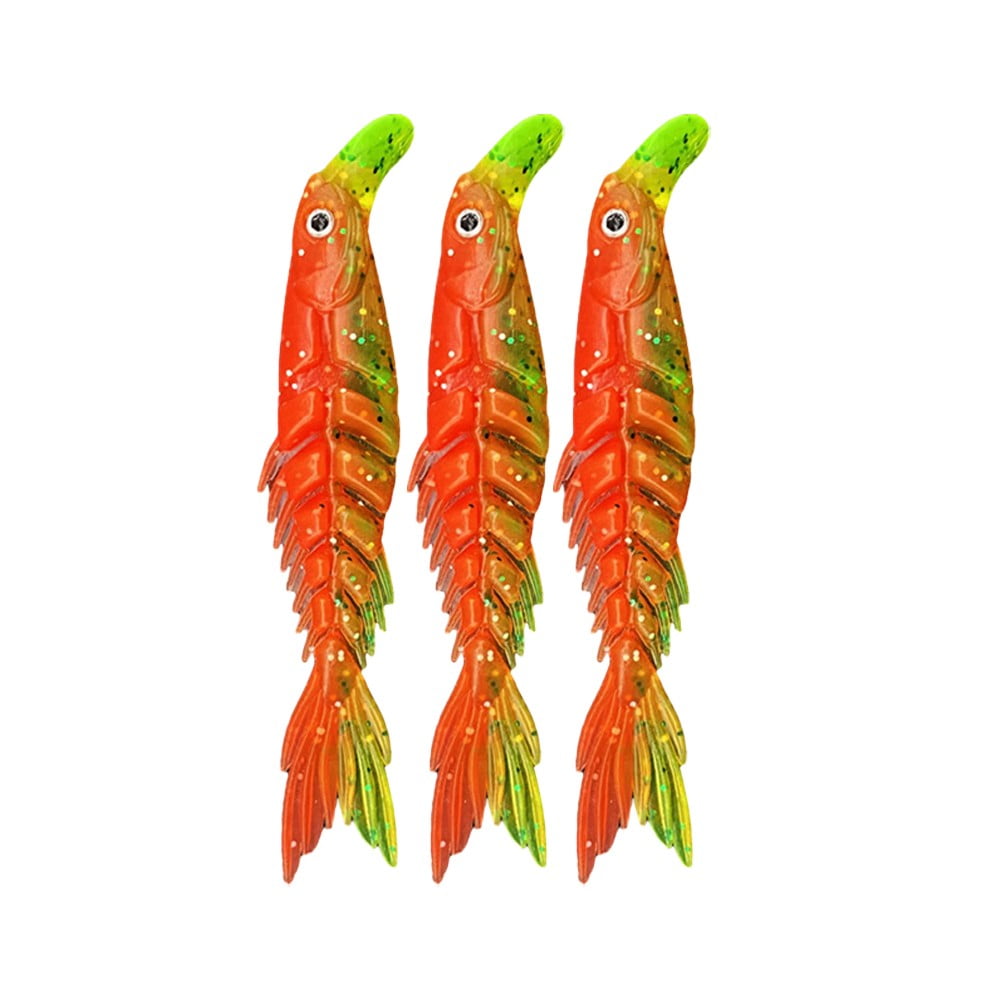 CENL Perch Pike fishing bait soft Double Color Multi Join Bone Fish ...