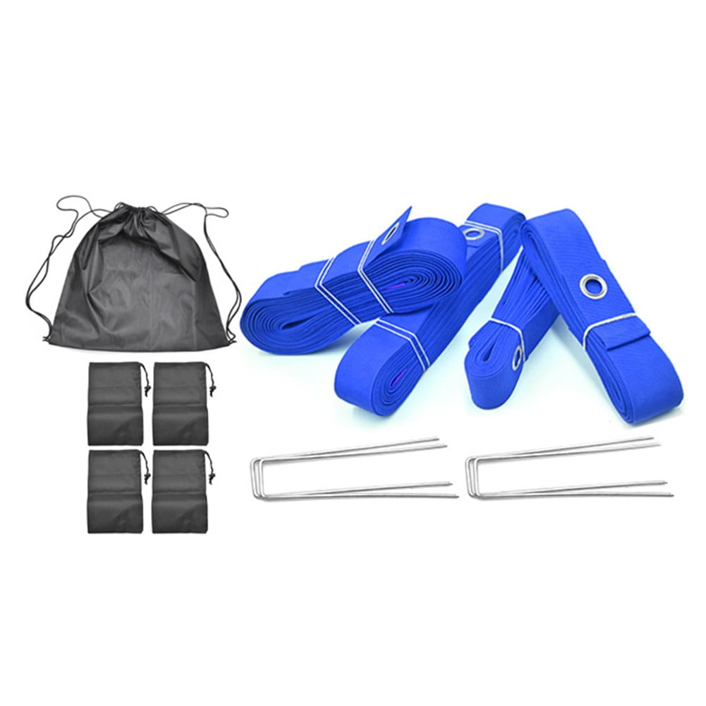 CENL Portable Beach Volleyball Court Markers Adjustable Boundary Lines ...