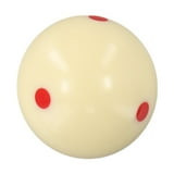 CENL Roundness Cue Ball Hardness 5.72cm 2 1/4” Red 6 Dot Spot Measle ...