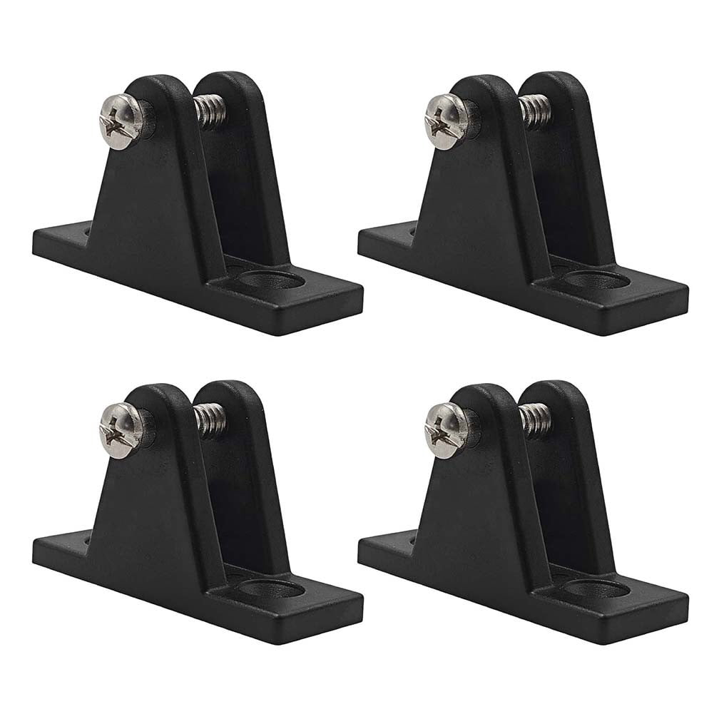 CENL Set of 4 Nylon Plastic Boat Deck Hinges for Yacht For Bimini Tops ...