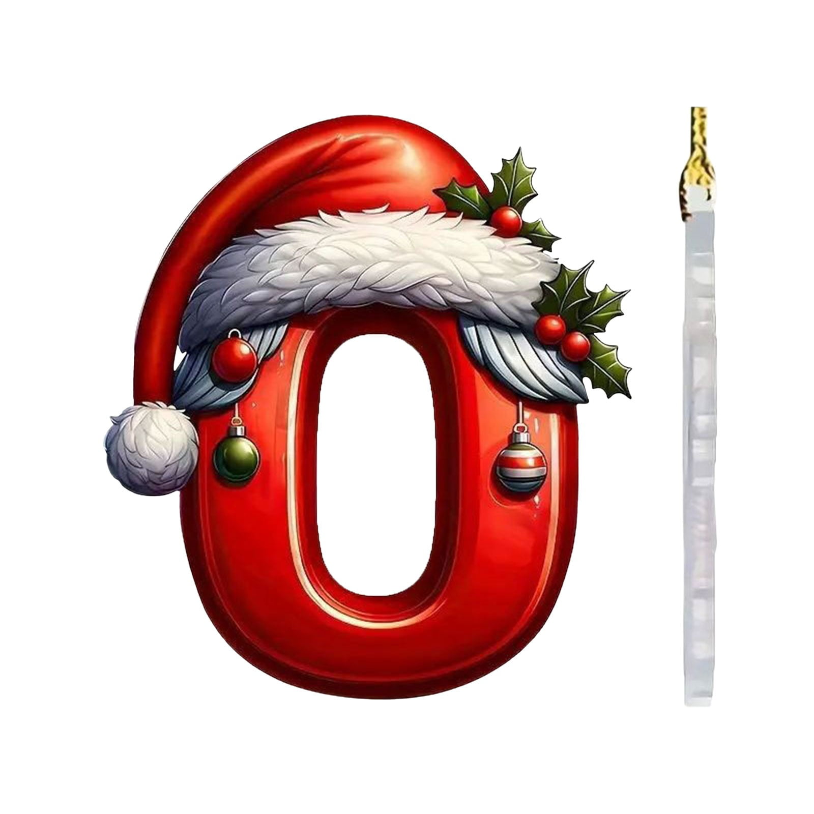 CENSENFA New Letter Ornaments for Christmas Tree,Christmas Letters ...