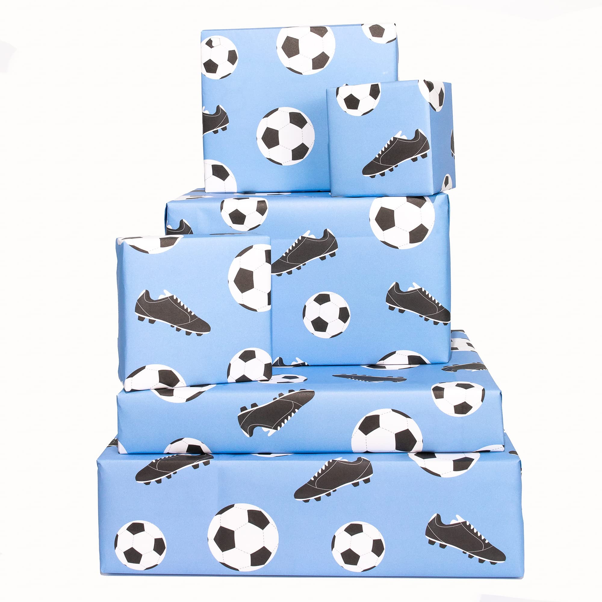 CENTRAL 23 - AJH3 Fun Wrapping Paper for Boys - 6 Sheets of Birthday ...