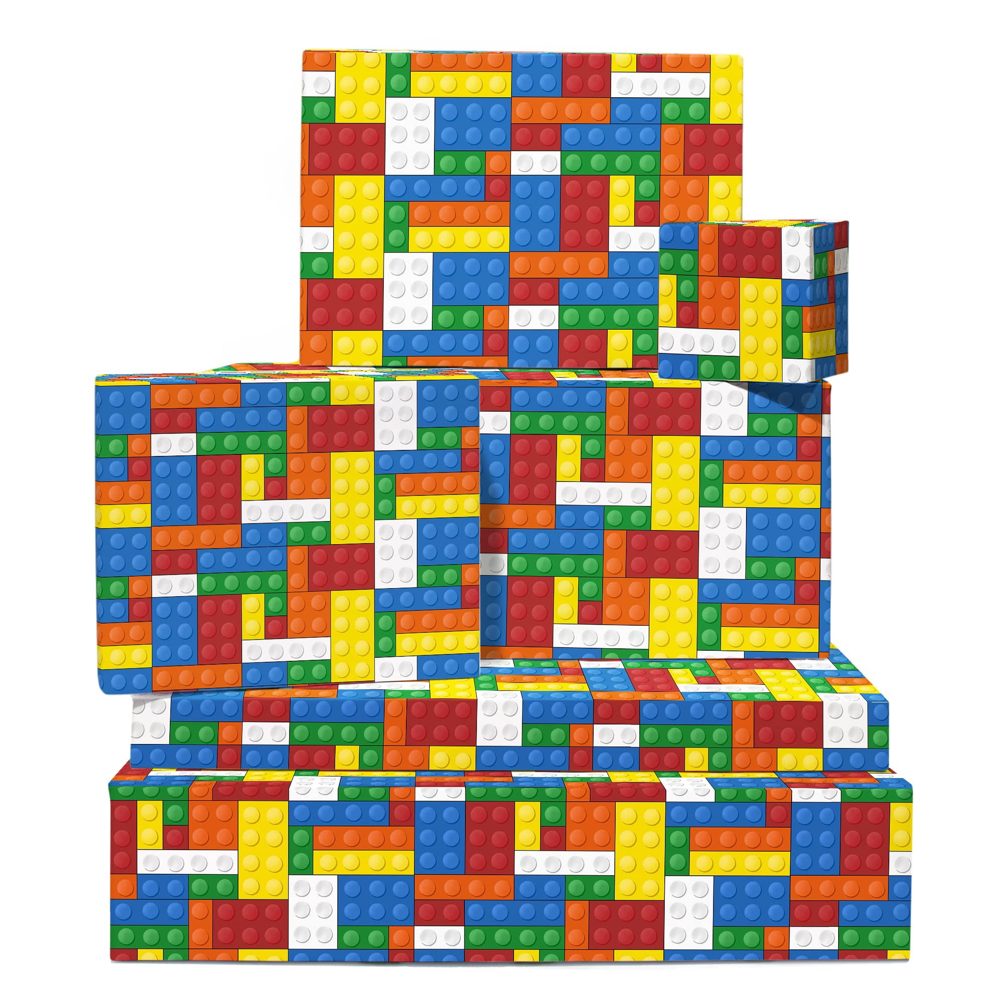 CENTRAL 23 BoysUMRT Wrapping Paper Colorful - 6 Sheets of Birthday Gift ...