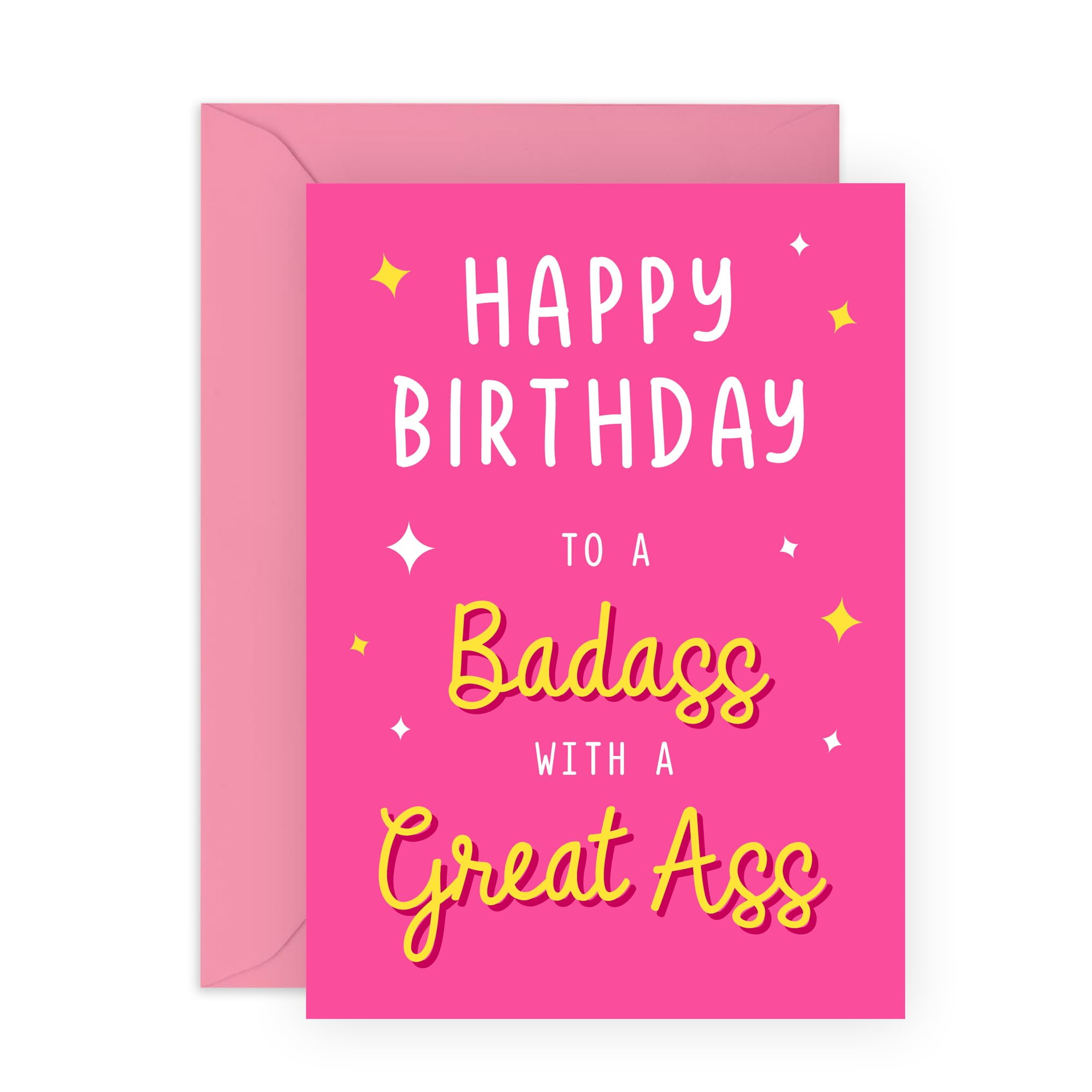 CENTRAL 23 Funny Birthday Card for SMRHer - Happy Birthday to a Badass ...