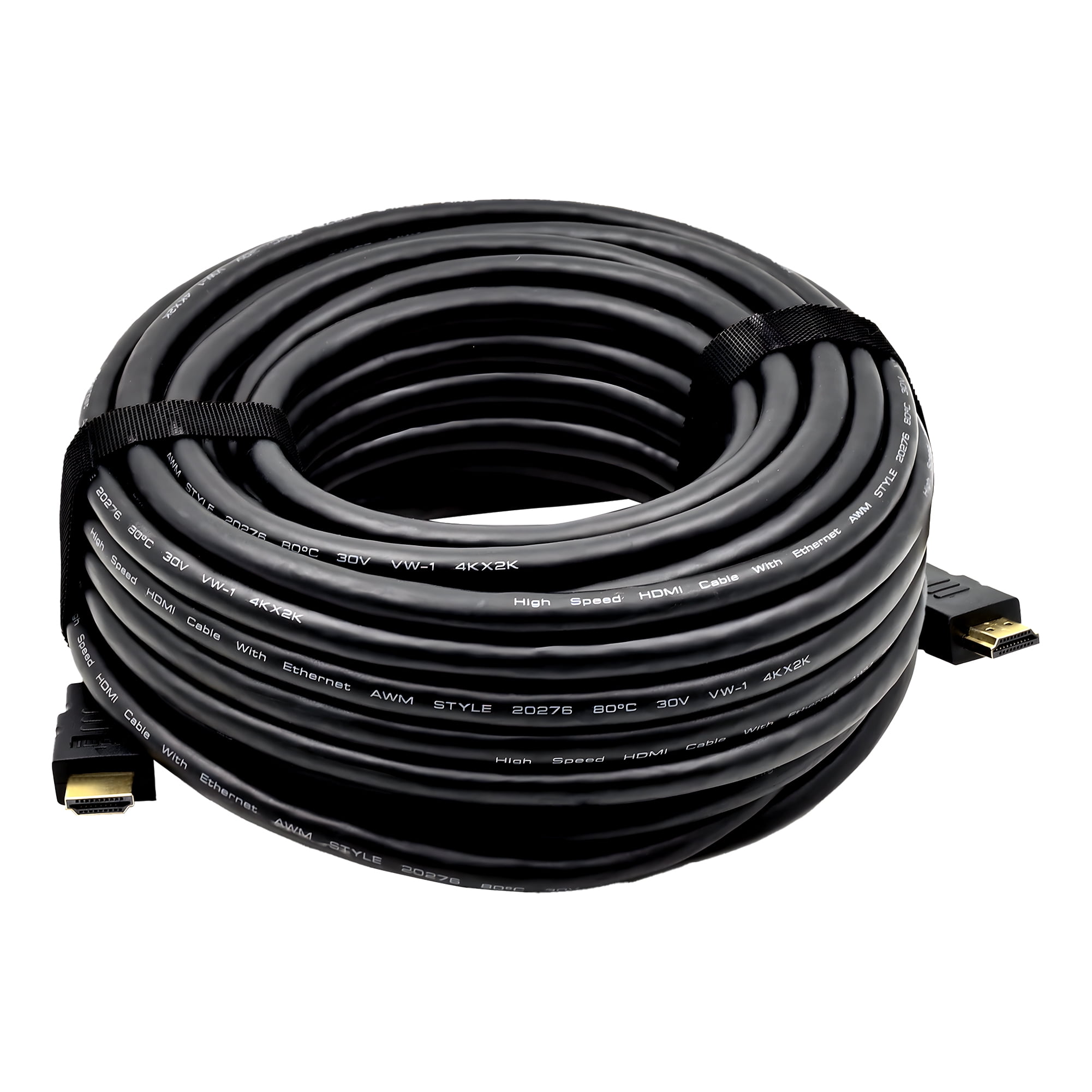 CENTROPOWER 35ft 4K @60Hz HDMI Cable - UHD 2.0 HDMI Cord 35 Foot Black ...