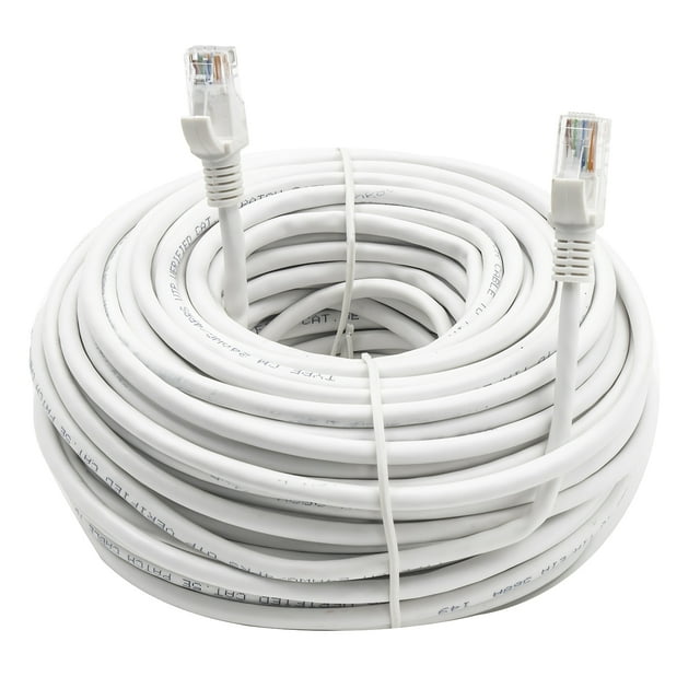 CENTROPOWER Cables Cat6 50FT 2 Pack, Ethernet Network Patch Cable ...