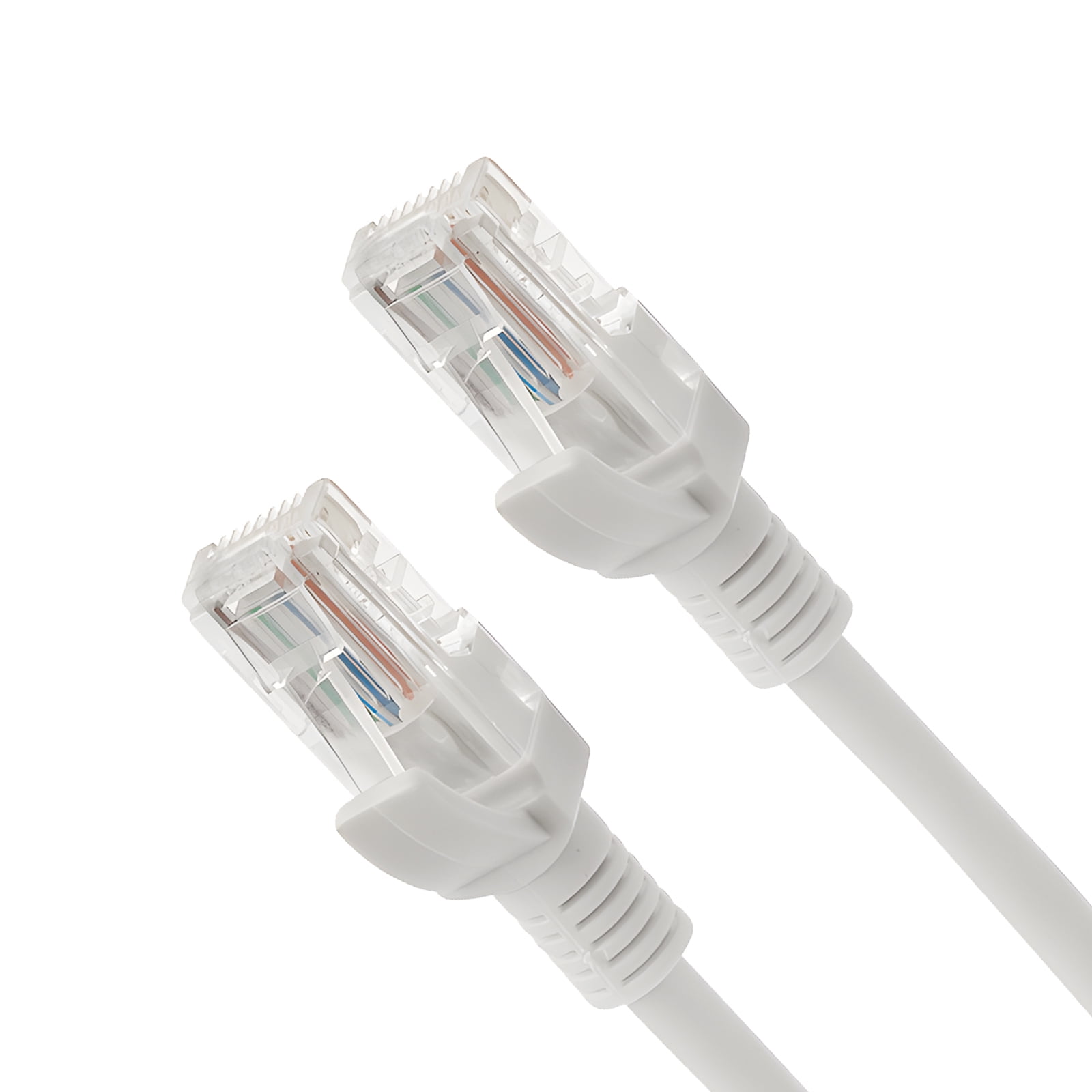 CENTROPOWER Cables Cat6 60FT 2 Pack, Ethernet Network Patch Cable ...