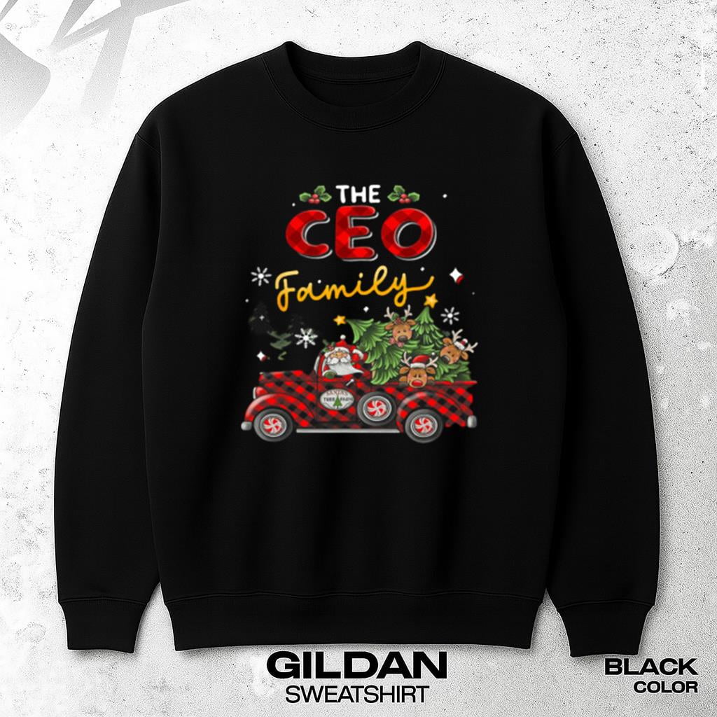 CEO Elf Funny Christmas Holiday Cartoon Cute Festive Winter Design ...