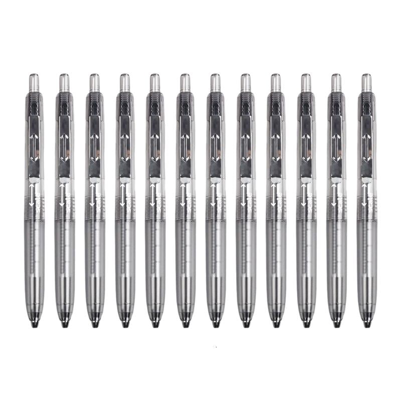 CEORPER 12PCS Retractable Gel Pen 0.5MM Tip Refillable Gel Pen for ...