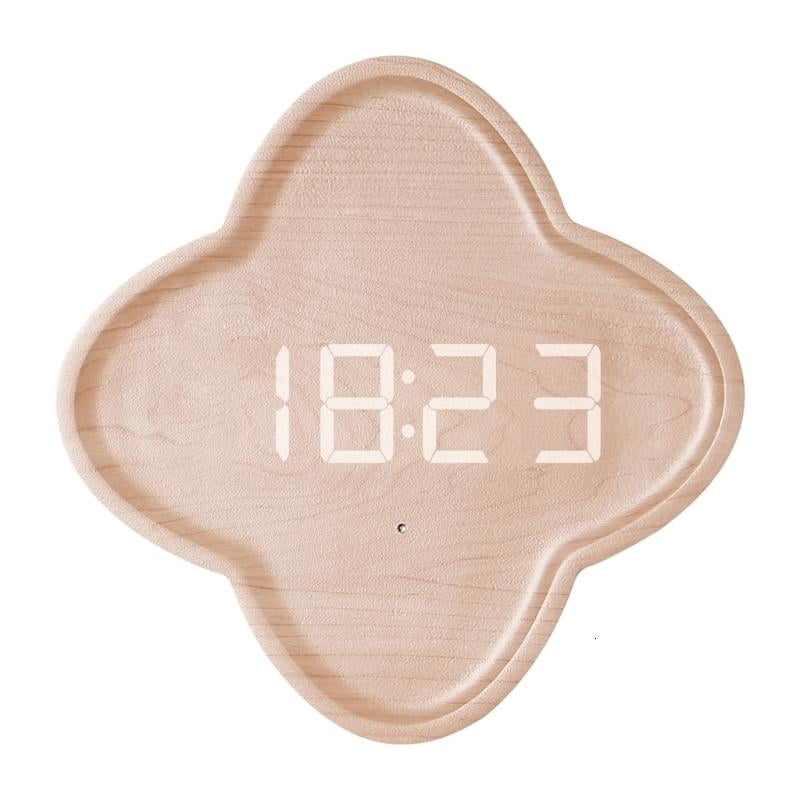 CEORPER 1PC Simple Flower Clock Wall Decoration Living Room Home ...