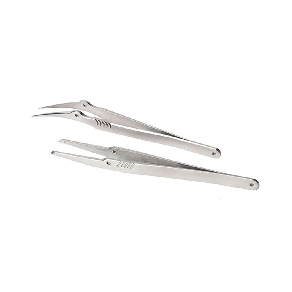 CEORPER 2 Pieces Tweezers Set Ineffable Tool for Laboratory Work ...