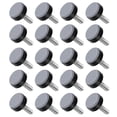 CEORPER 20Pcs Table Chair Foot Round Sliders Legs Pads with M6 Thread ...
