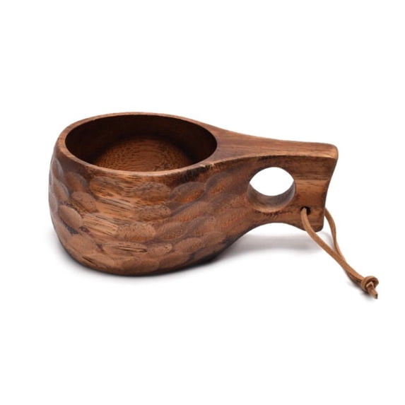 CEORPER 210ML Finland Kuksa Portable Wood Coffee Mugs Handmade Milk Cup ...