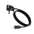 CEORPER 2Meter Long USB Data Cable with Angled HDTV Connection Adapter ...