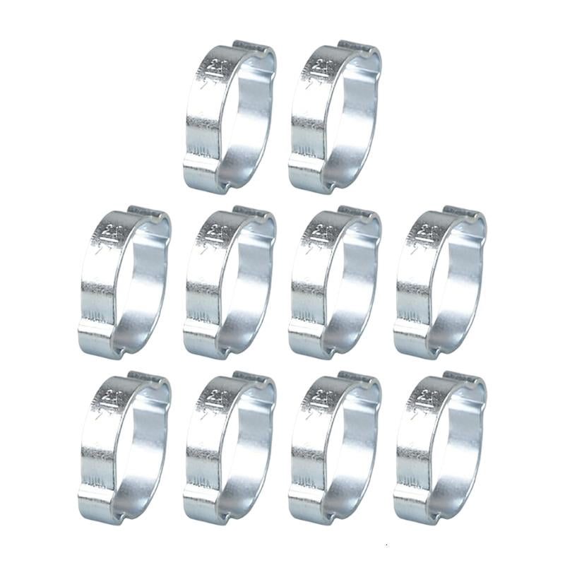 CEORPER 304 Steel Double Ear Pipe Clamps Upgrades for Water Oil Gas ...