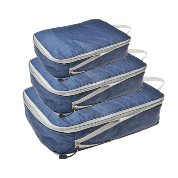 CEORPER 3Pcs Travel Storage Bag with Handle and Zipper Cosmetic Storage ...