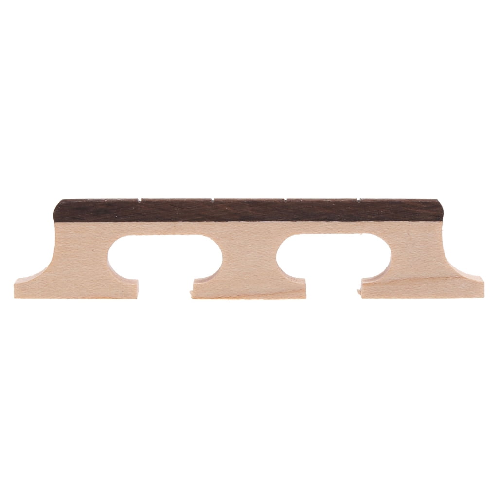 CEORPER 4 Strings Banjo Bridge Wood Maple 3 Footed Banjo Bridge ...