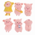 CEORPER 6pcs Cartoon Pig Fridge Magnet Stickers Cute Funny Refrigerator ...