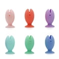 CEORPER 6pcs Silicone Fish Toothbrush Holder Multipurpose Cartoon ...