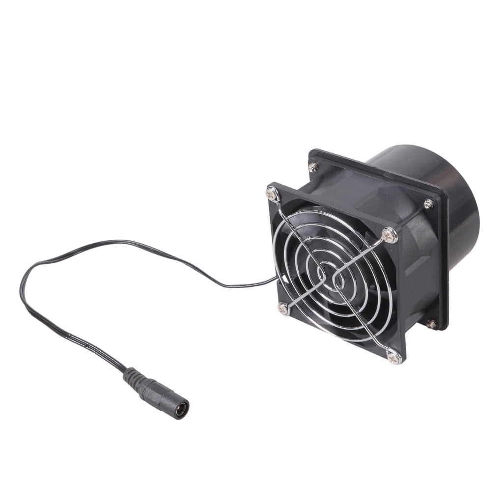 CEORPER 8cm 12V Exhaust Fan Filter Duct Kit Extractor Blower Exhaust ...